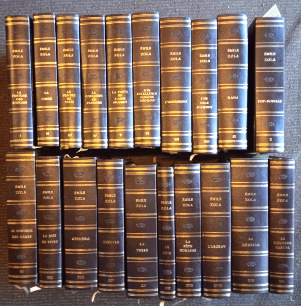 Les Rougon-Macquart - 20 volumes - Les Kiosques de Toulon