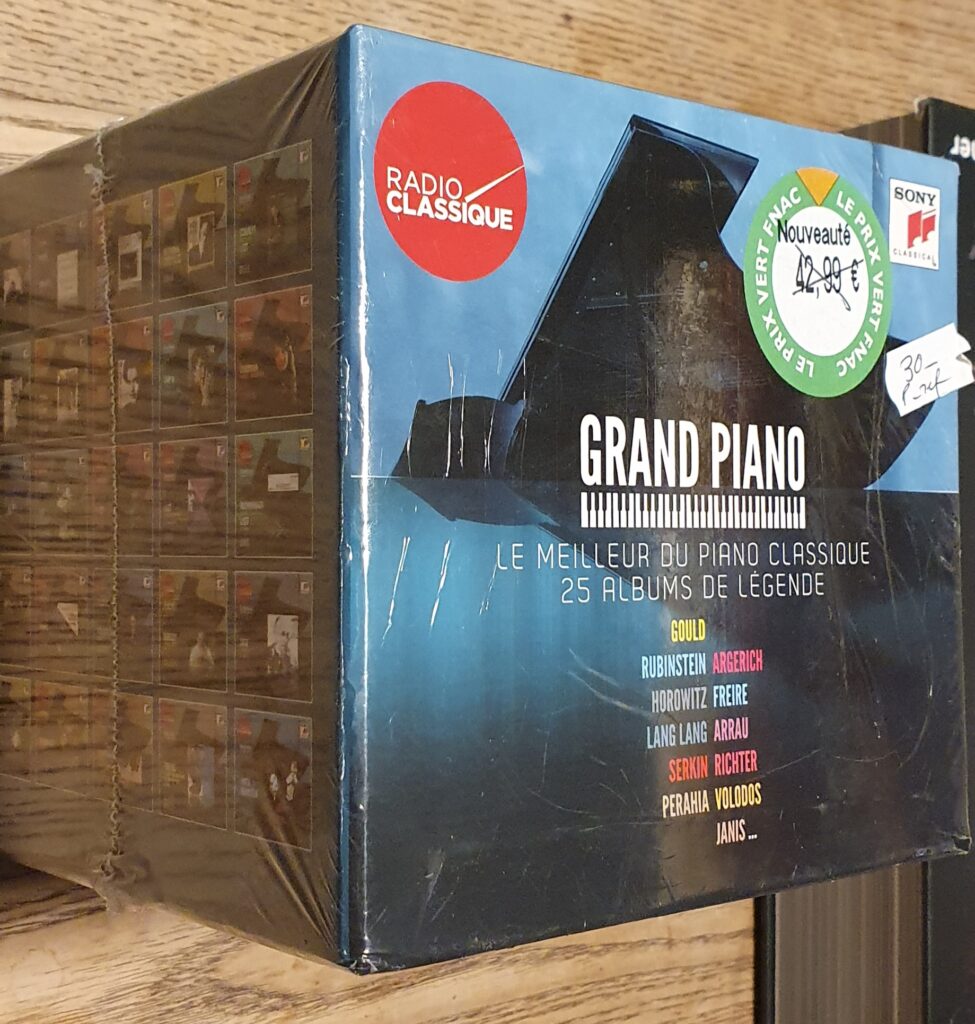 Grand Piano : le meilleur du piano classique 25 albums de légende - Les ...
